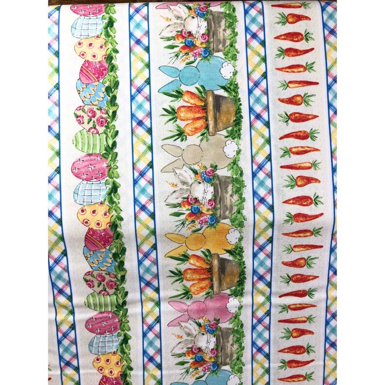 Henry Glass Peek a Boo Bunnies Fabric, 100% Cotton Fabric, Sewing ...