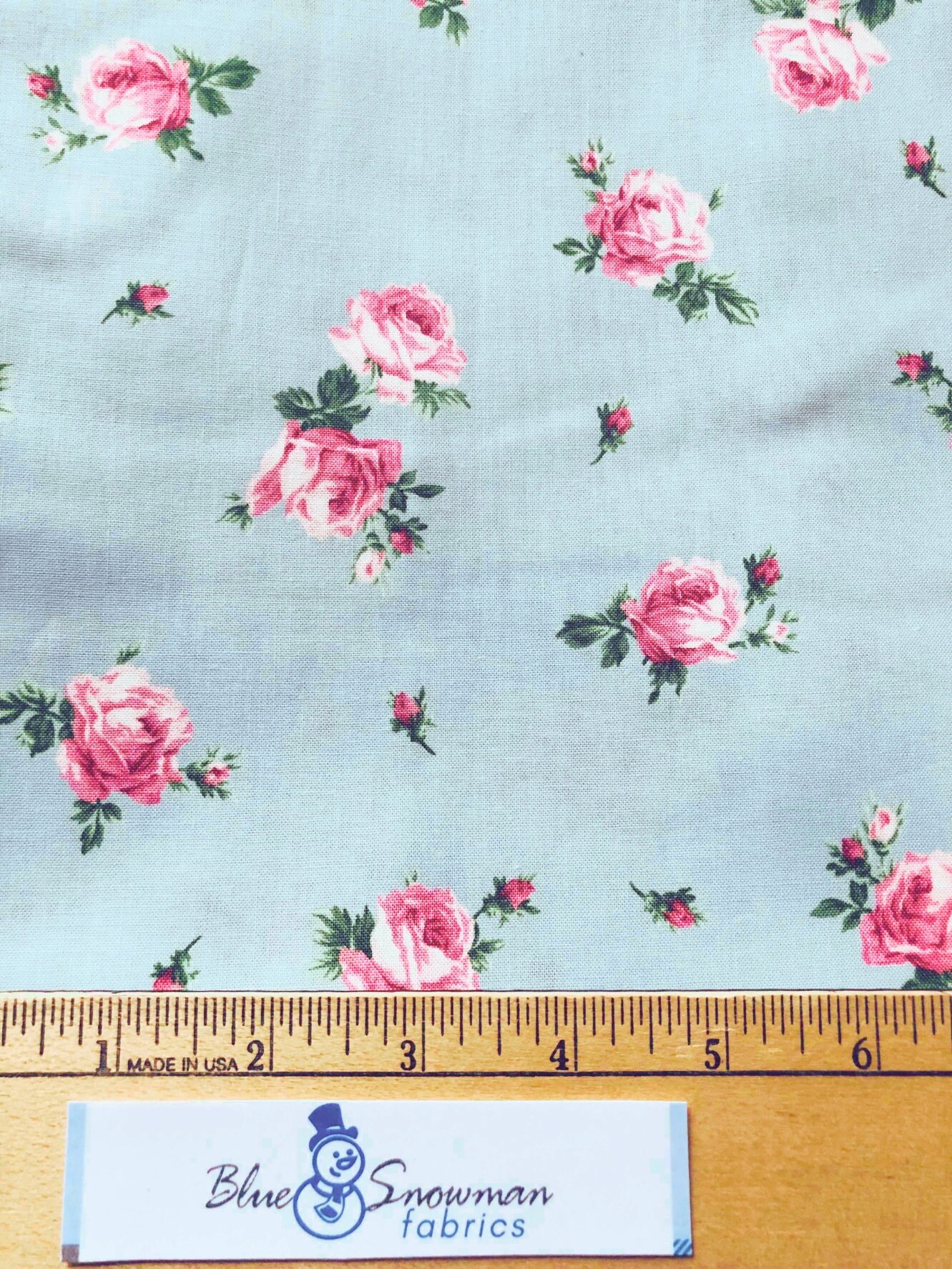 Boundless Fabrics Rosette Floral 100% Cotton, Quilting Fabric, Sewing ...