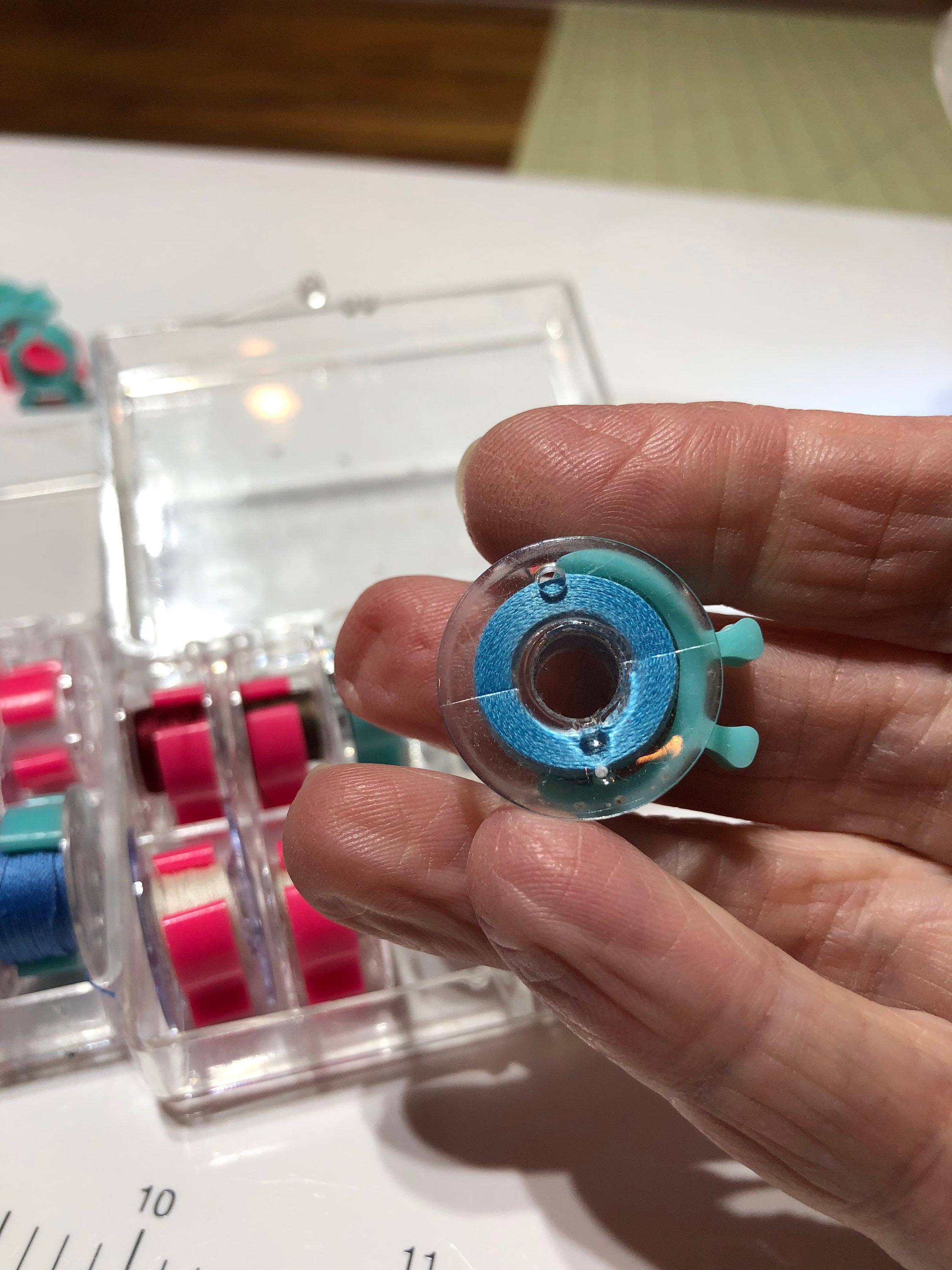 Set of 12 Bobbin Savers, Bobbin Thread Holder, Bobbin Case, Spool ...