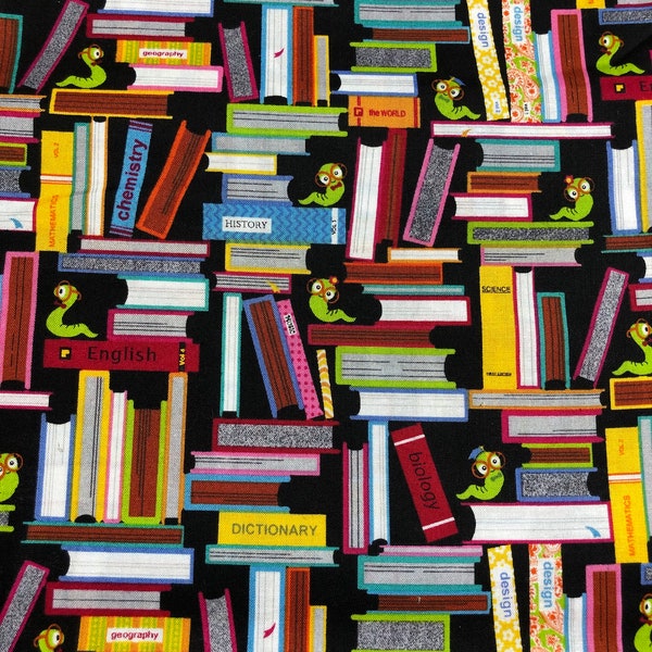 Book Fabric - Etsy