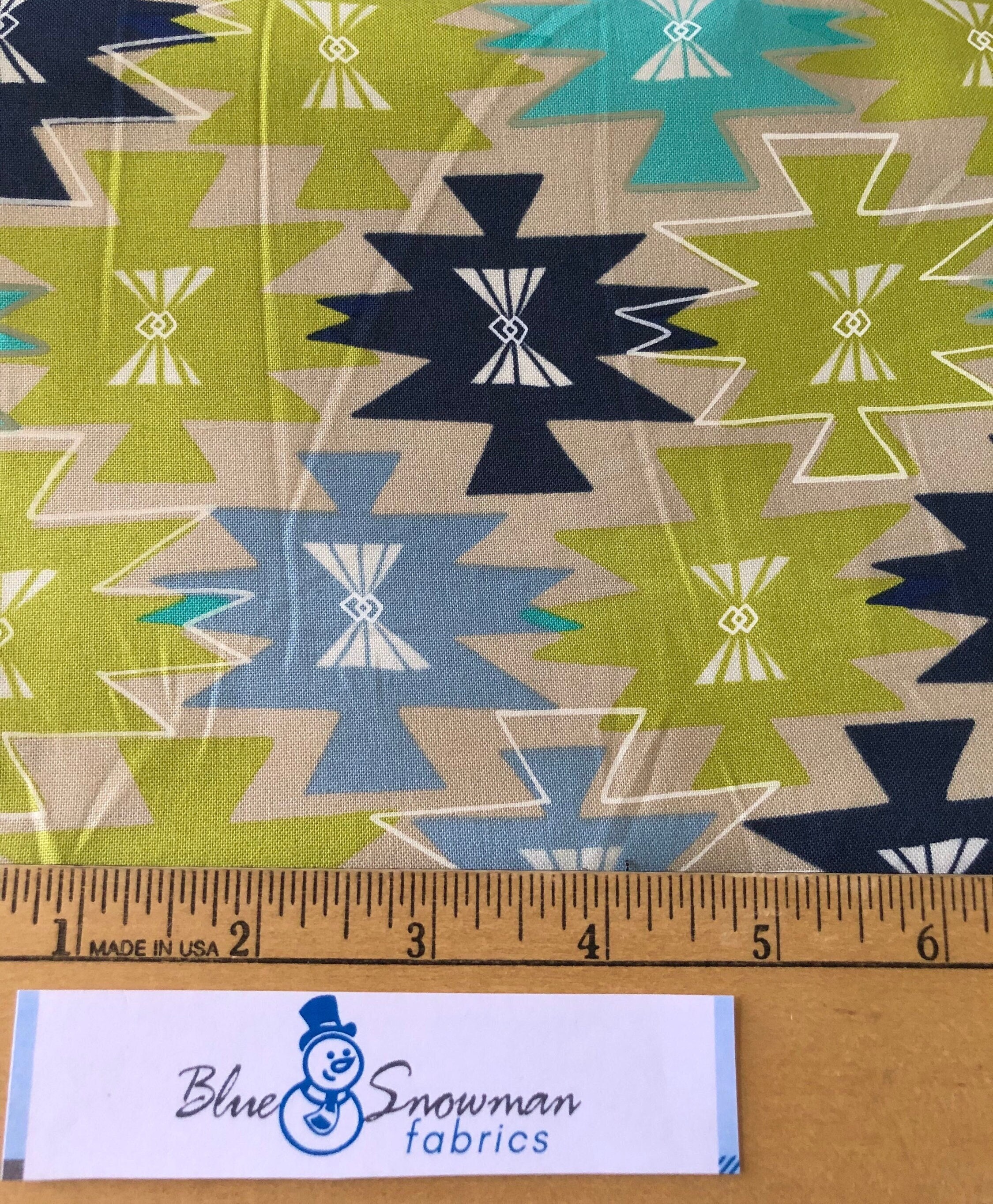 Aztec Fabric 100% Cotton Fabric by the Yard, Sewing, Quilting Fabric ...