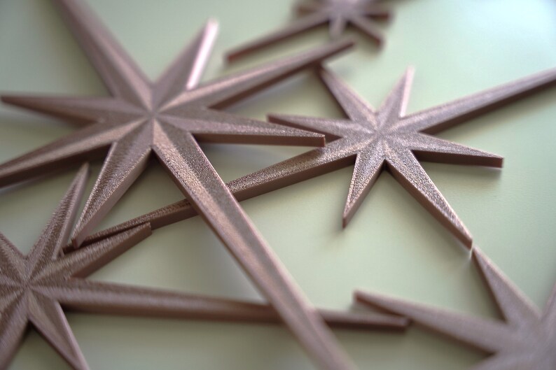 Mid Century Modern Wall Art / Decor MCM Starbursts / 3D - Etsy