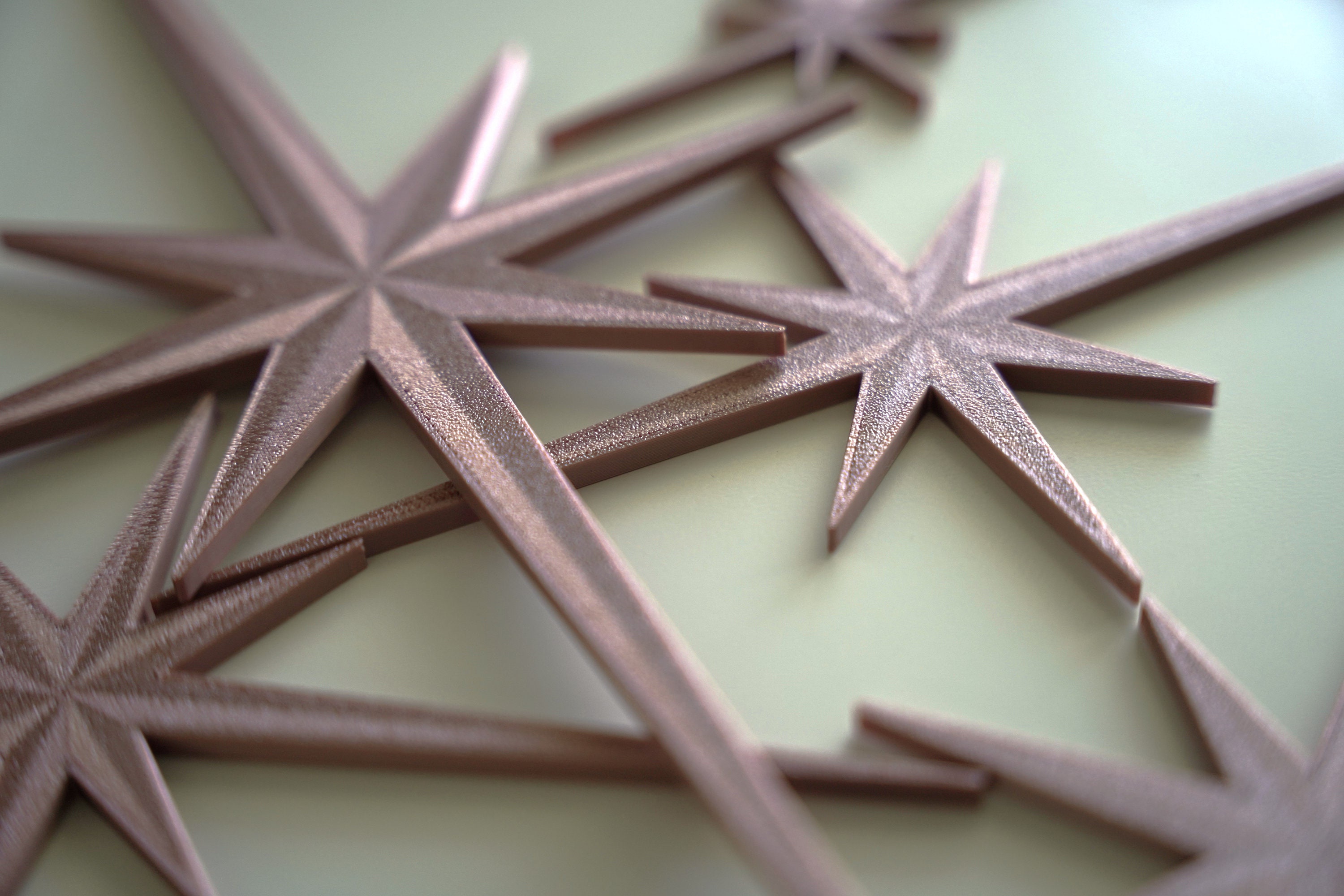 Mid Century Modern Wall Art / Decor MCM Starbursts / 3D Printed ...