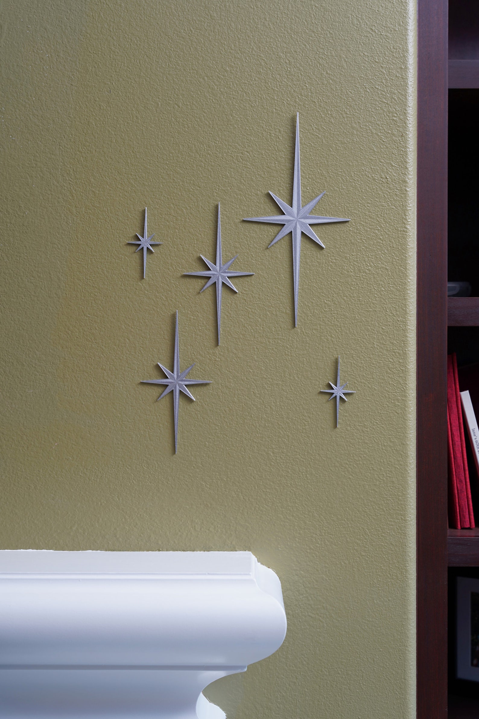 Mid Century Modern Wall Art / Decor MCM Starbursts / 3D Printed ...
