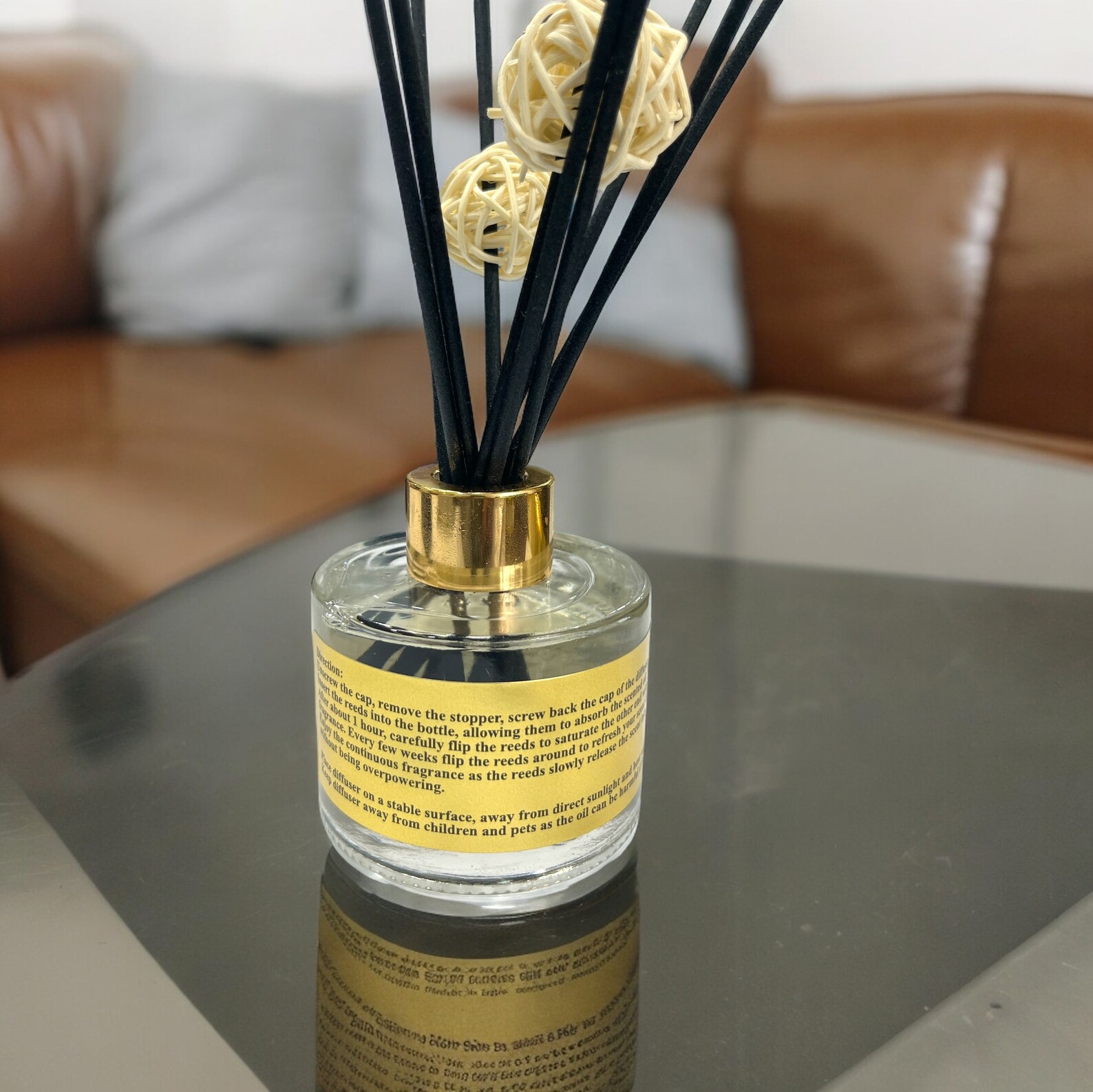 Baccarat Rouge Reed Diffuser: Luxurious Home Fragrance - Etsy