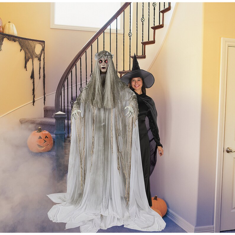 Hauntingly Enchanting Presence Standing Ghost Girl Halloween - Etsy
