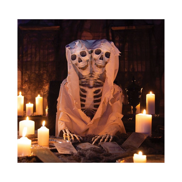 Two Headed Skeleton - Etsy