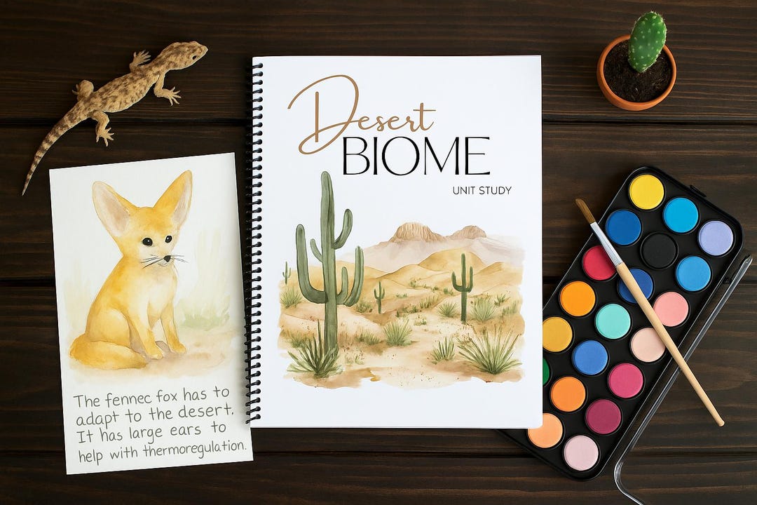 Desert Biome | Unit Study, Curriculum, Elementary, Charlotte Mason ...