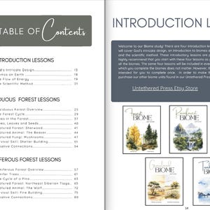 Forest Biome | Unit Study, Curriculum, Elementary, Charlotte Mason ...