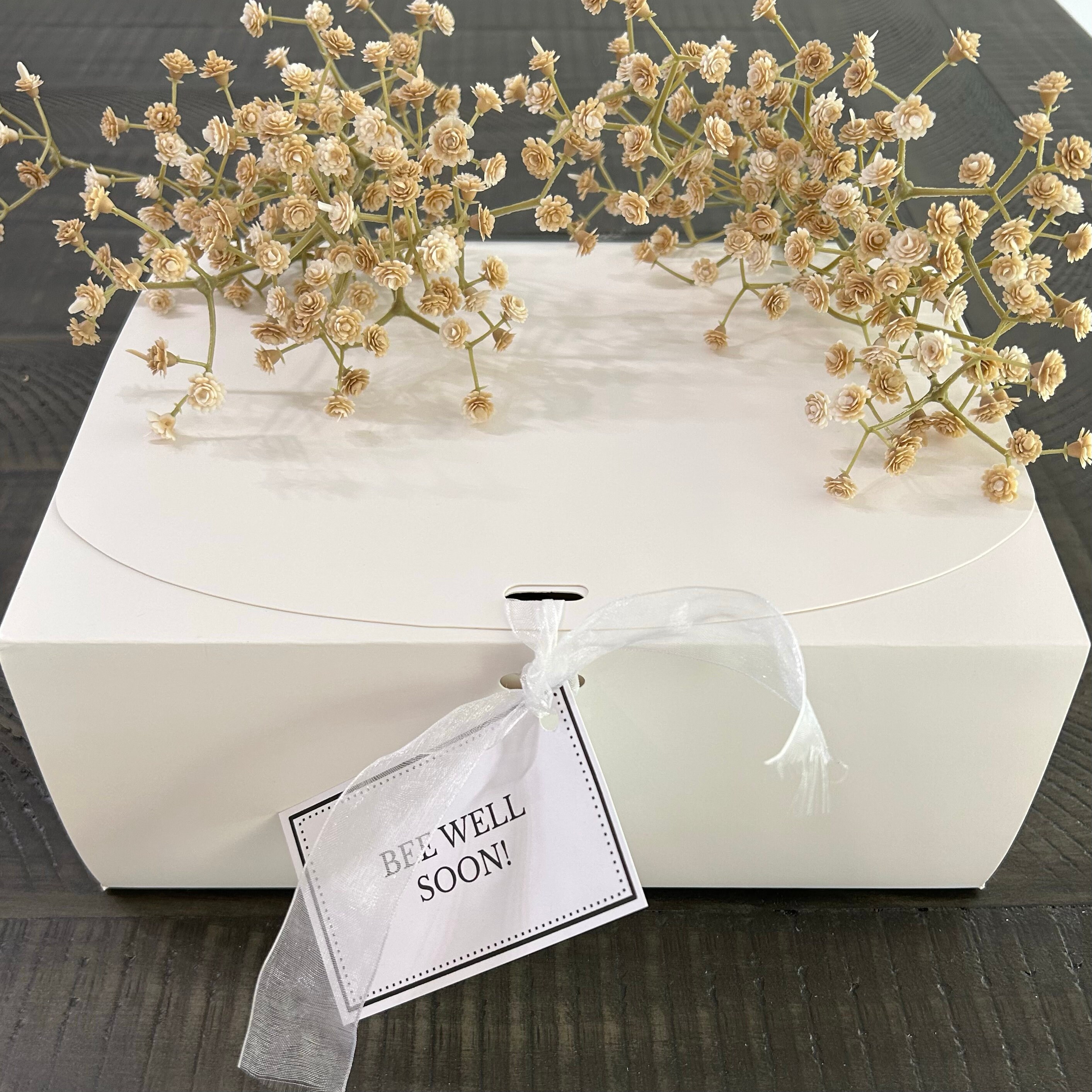 BEE Well Soon!- Get Well Soon Gift Box, Get Well Soon Gift Basket, Tea ...