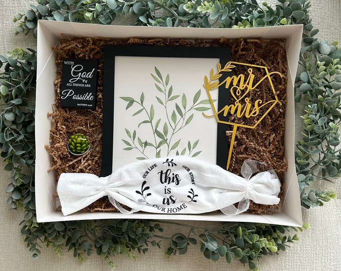 May Your Marriage Blossom and Grow -wedding Gift Box, Gift Basket, for ...