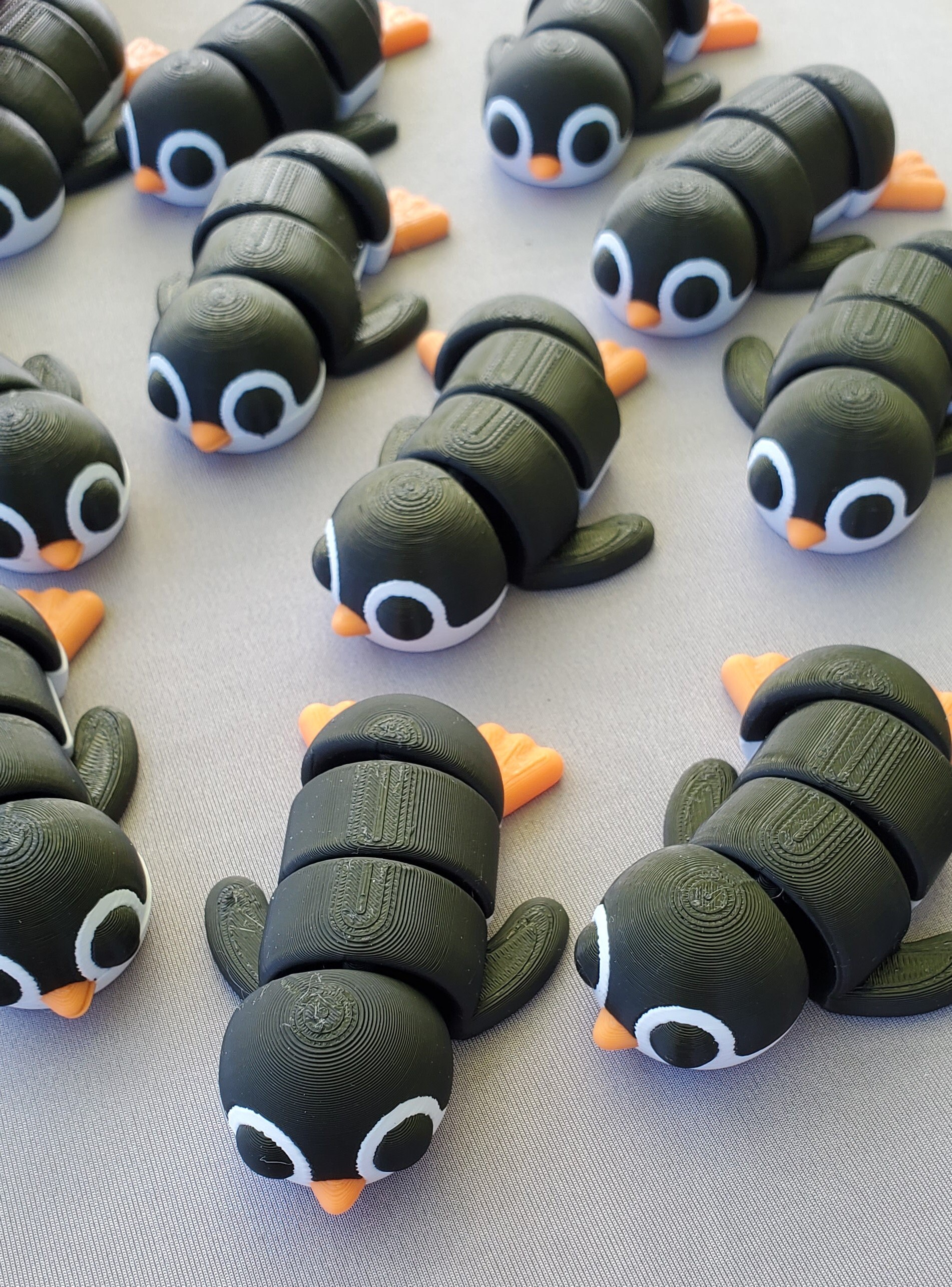 3D Printed Articulating Penguin - Etsy