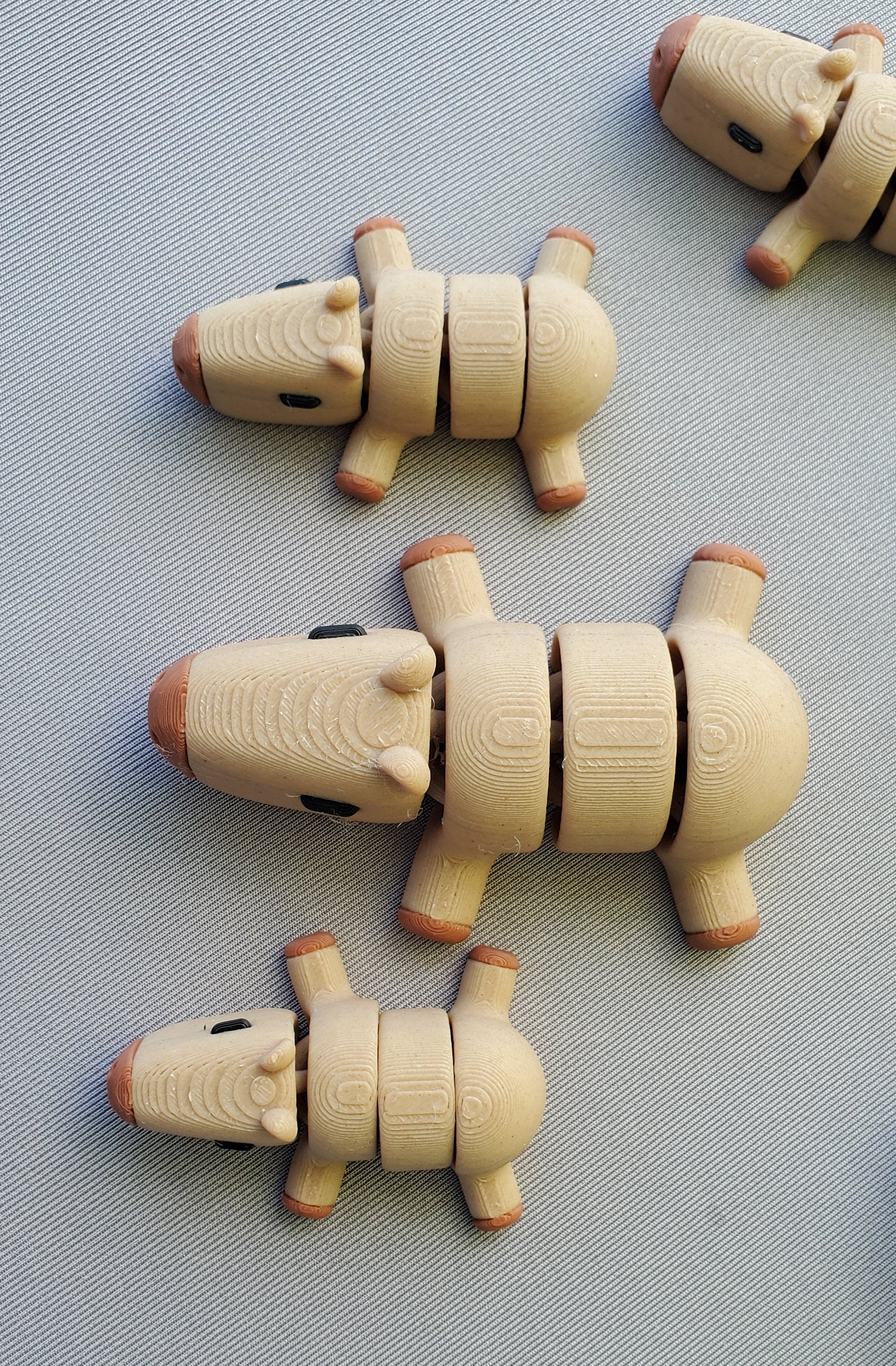 3D Printed Articulating Capybara - Etsy