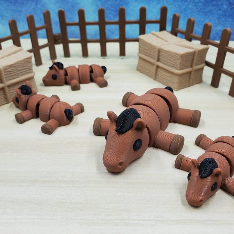 Mini 3 D Ponies - Etsy