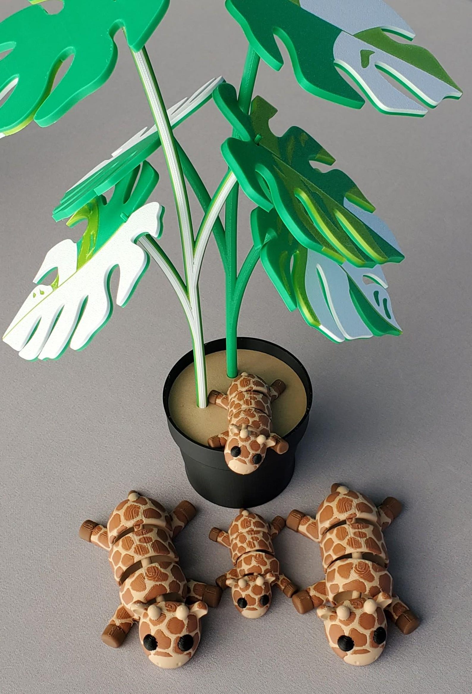 3D Printed Articulating Giraffe Fidget Toy - Etsy