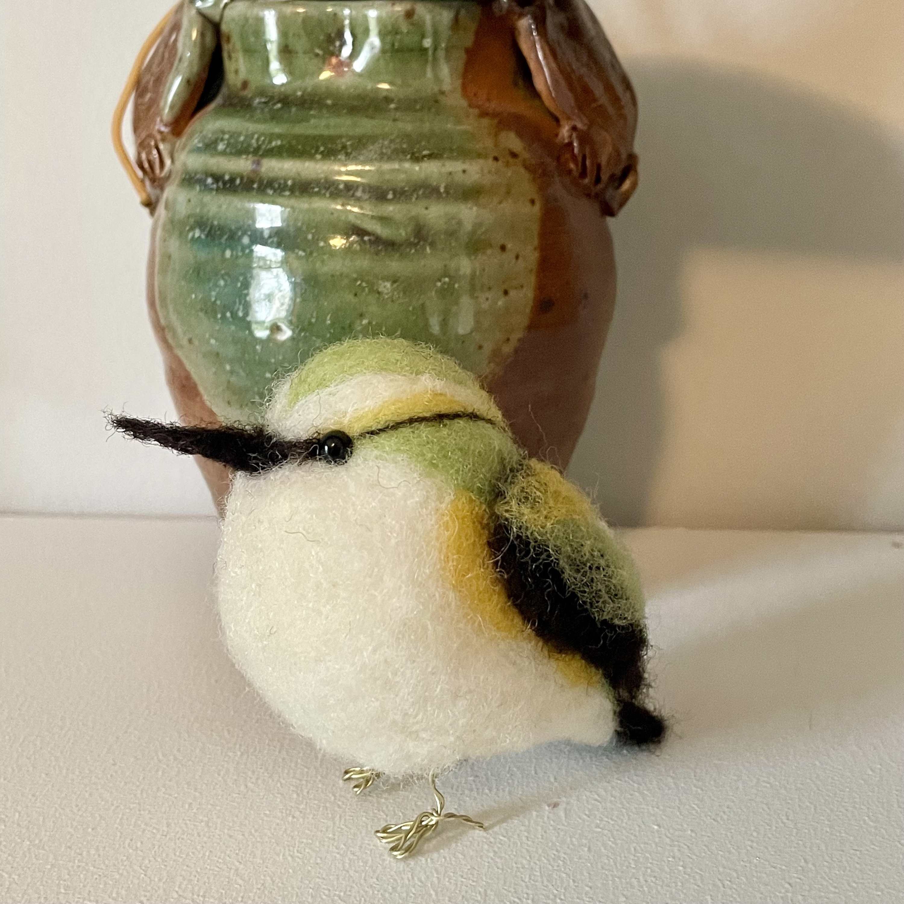 Rifleman Bird, Needle Felted Bird, Gift, Handmade, Wool - Etsy
