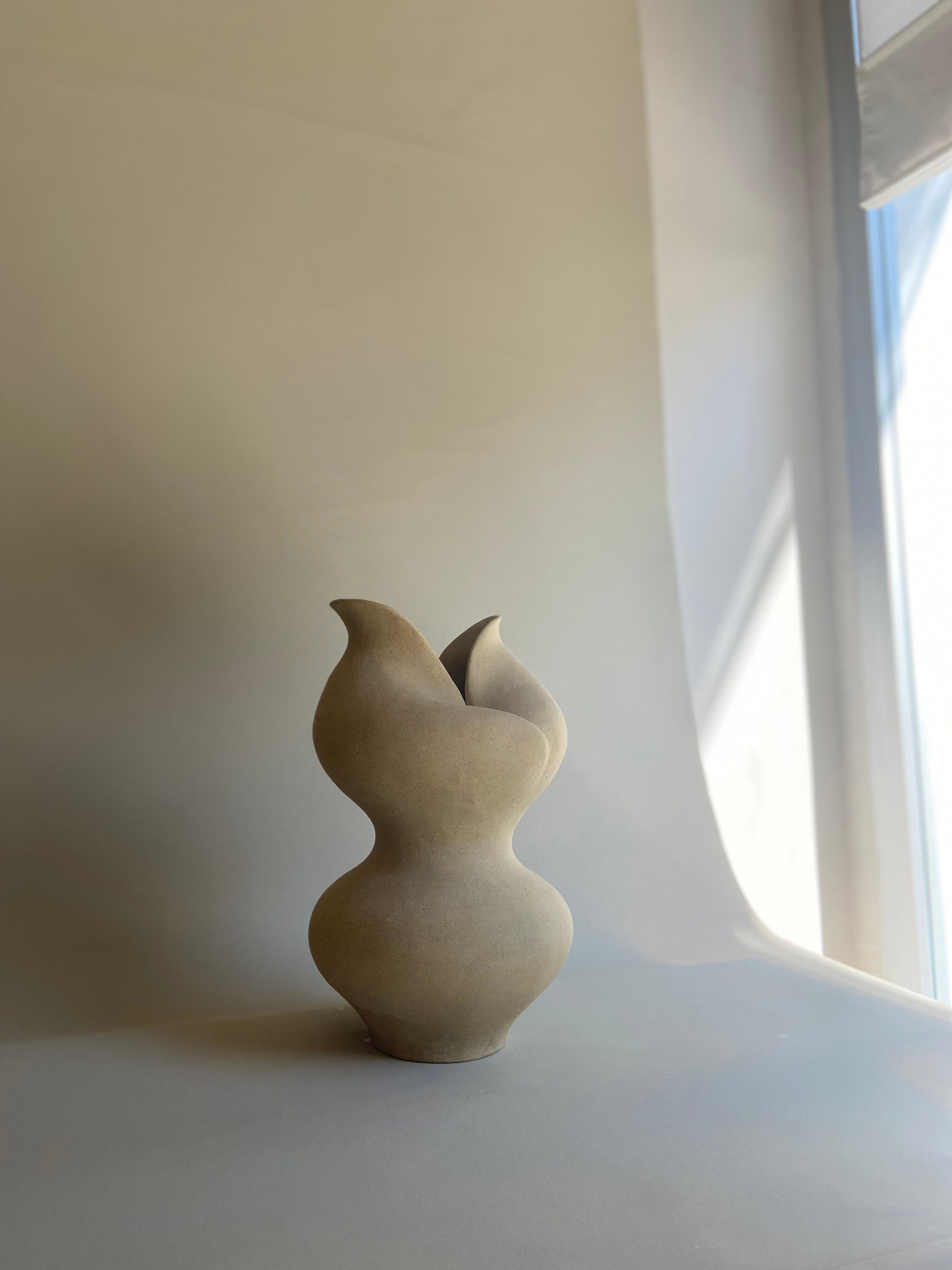 Handmade Ceramic Vase, Nordic Decor, Ceramic Vessel, Handmade Design ...