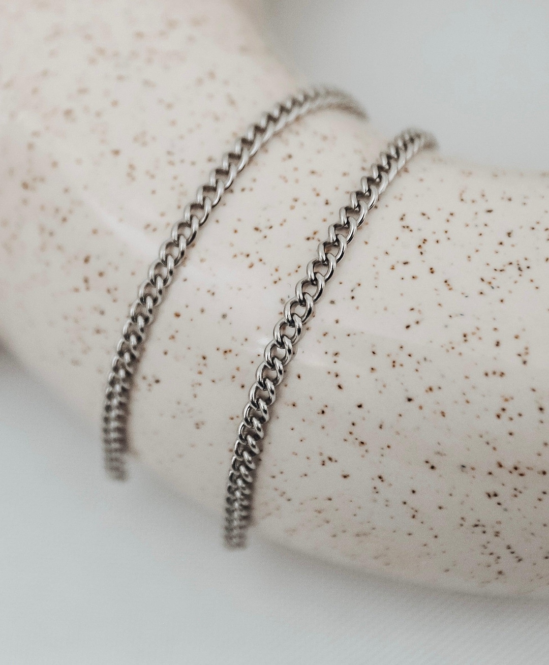 Stainless Steel Round Curb Chain - Etsy