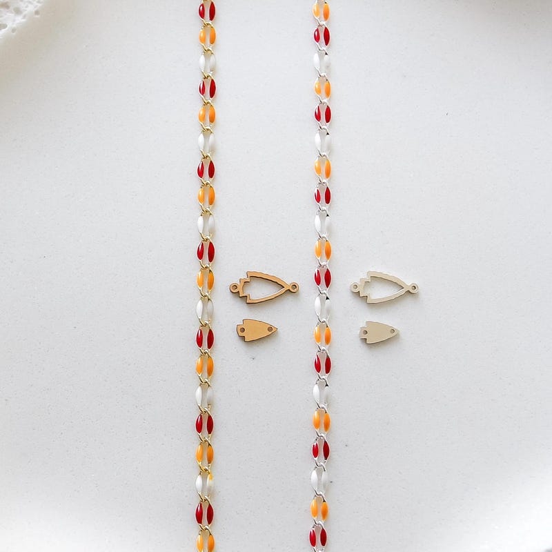 Red Chain - Etsy
