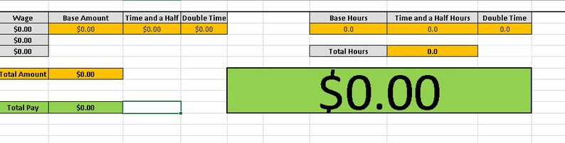 The Automated Job Timesheet - Etsy