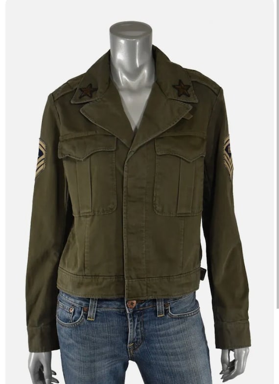 Polo Ralph Lauren Military Denim Jacket - Gem