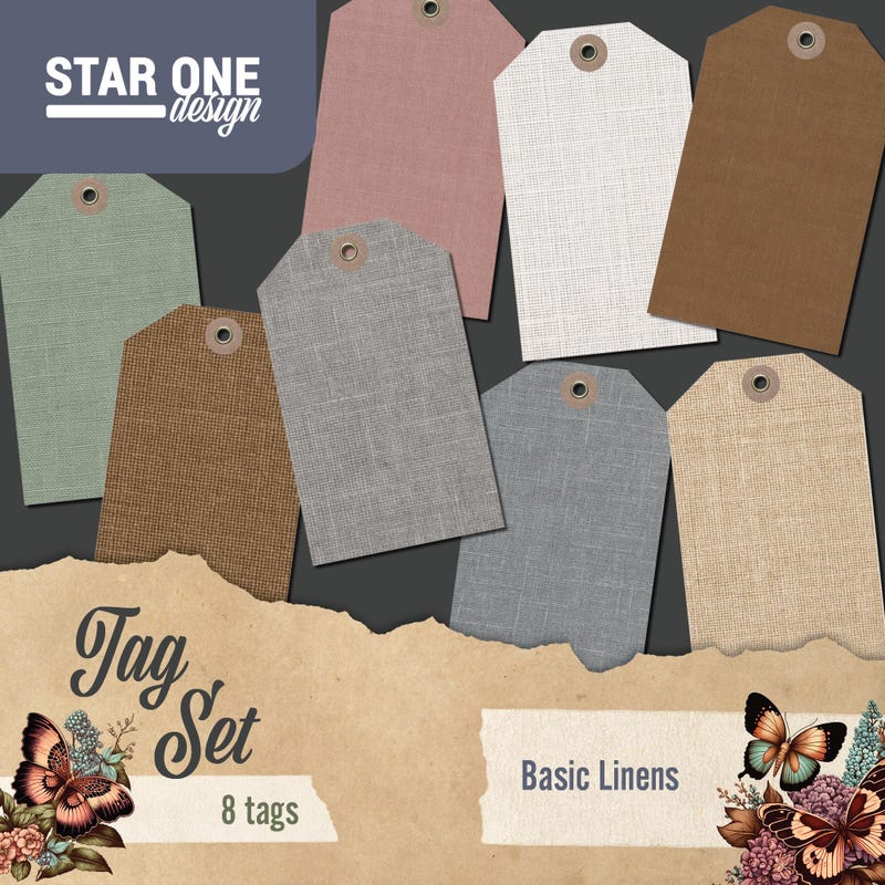 Plain Tag - Etsy