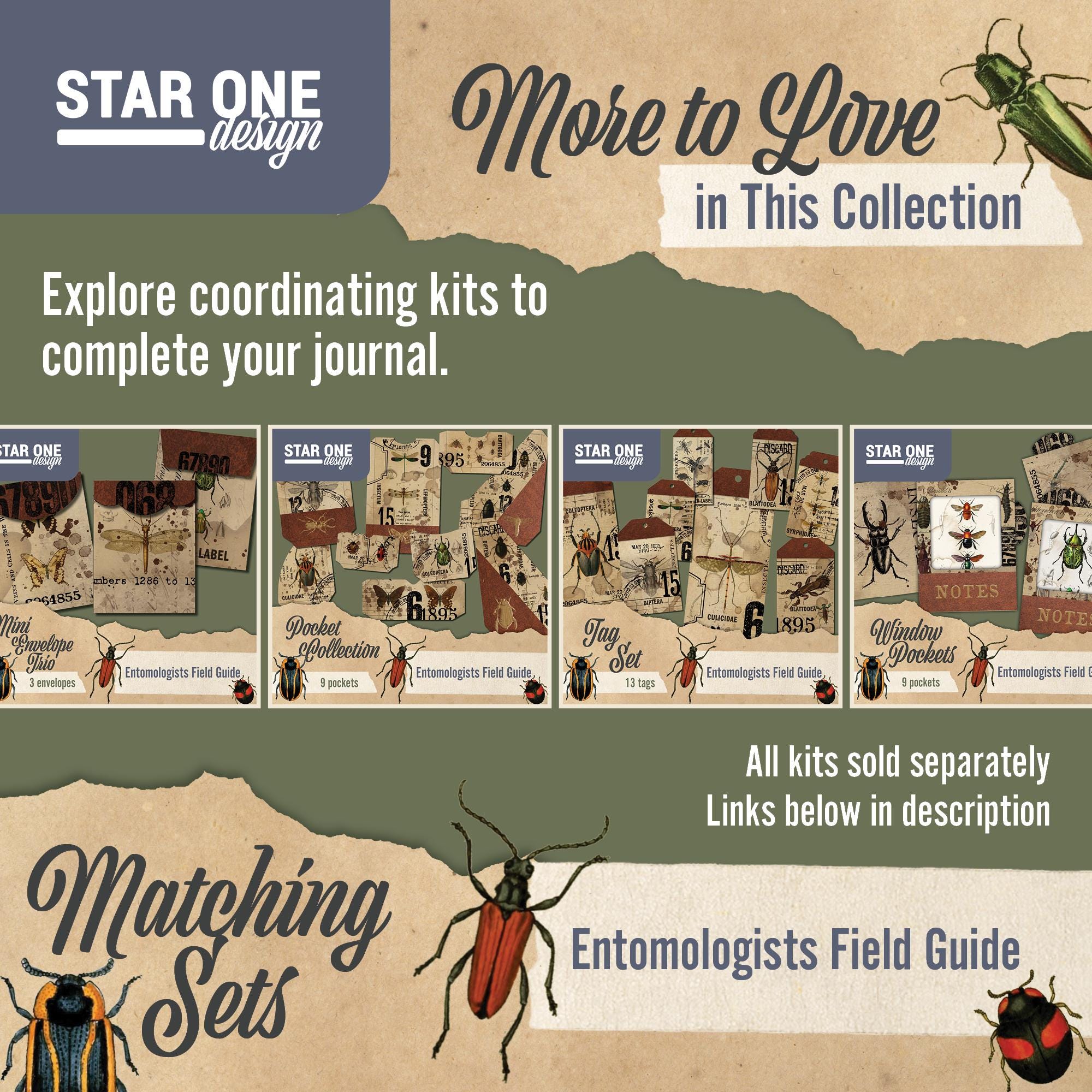 Entomologists Field Guide Journal Builder Bundle – Signature Vol 1 & 2 ...