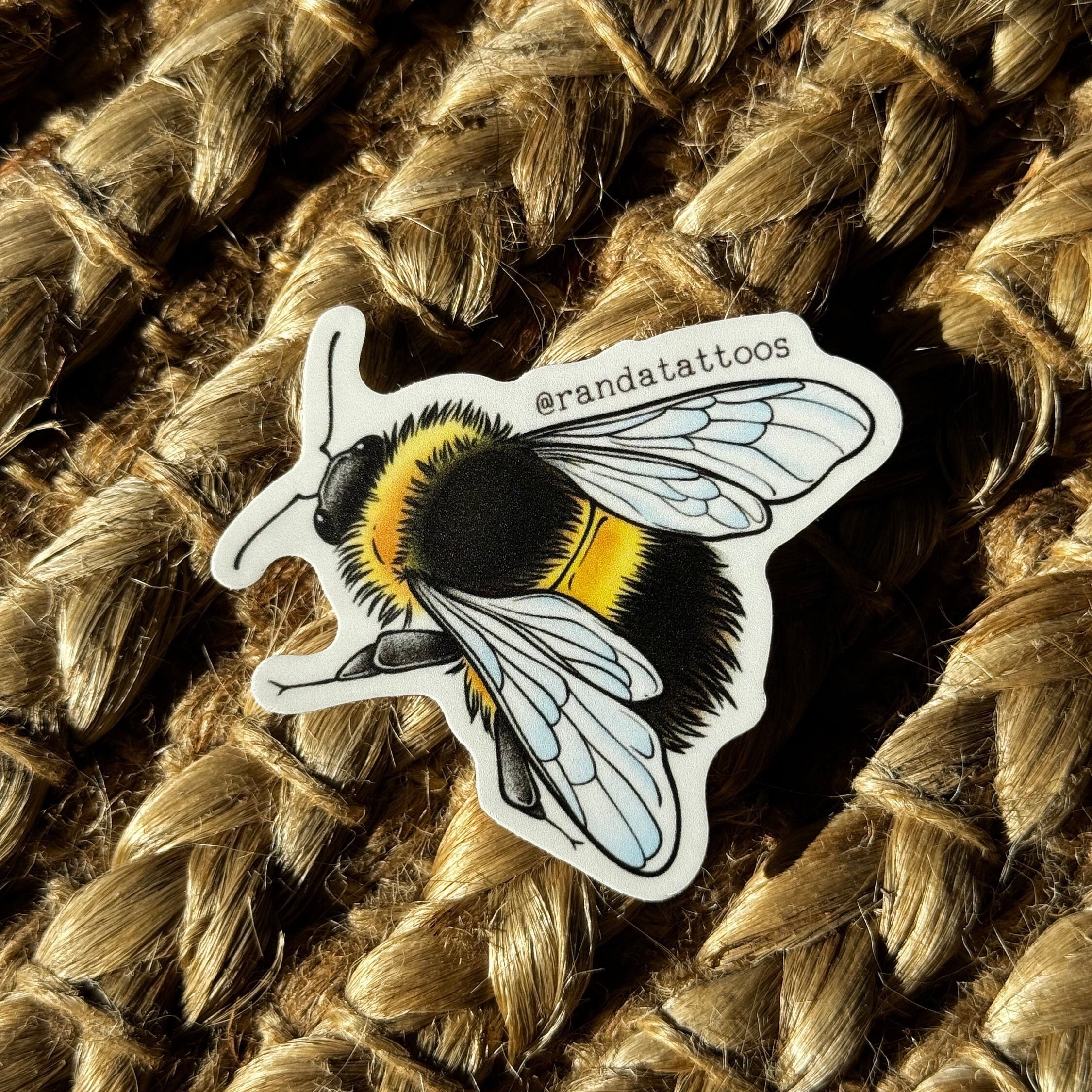 Bumble Bee Sticker - Etsy