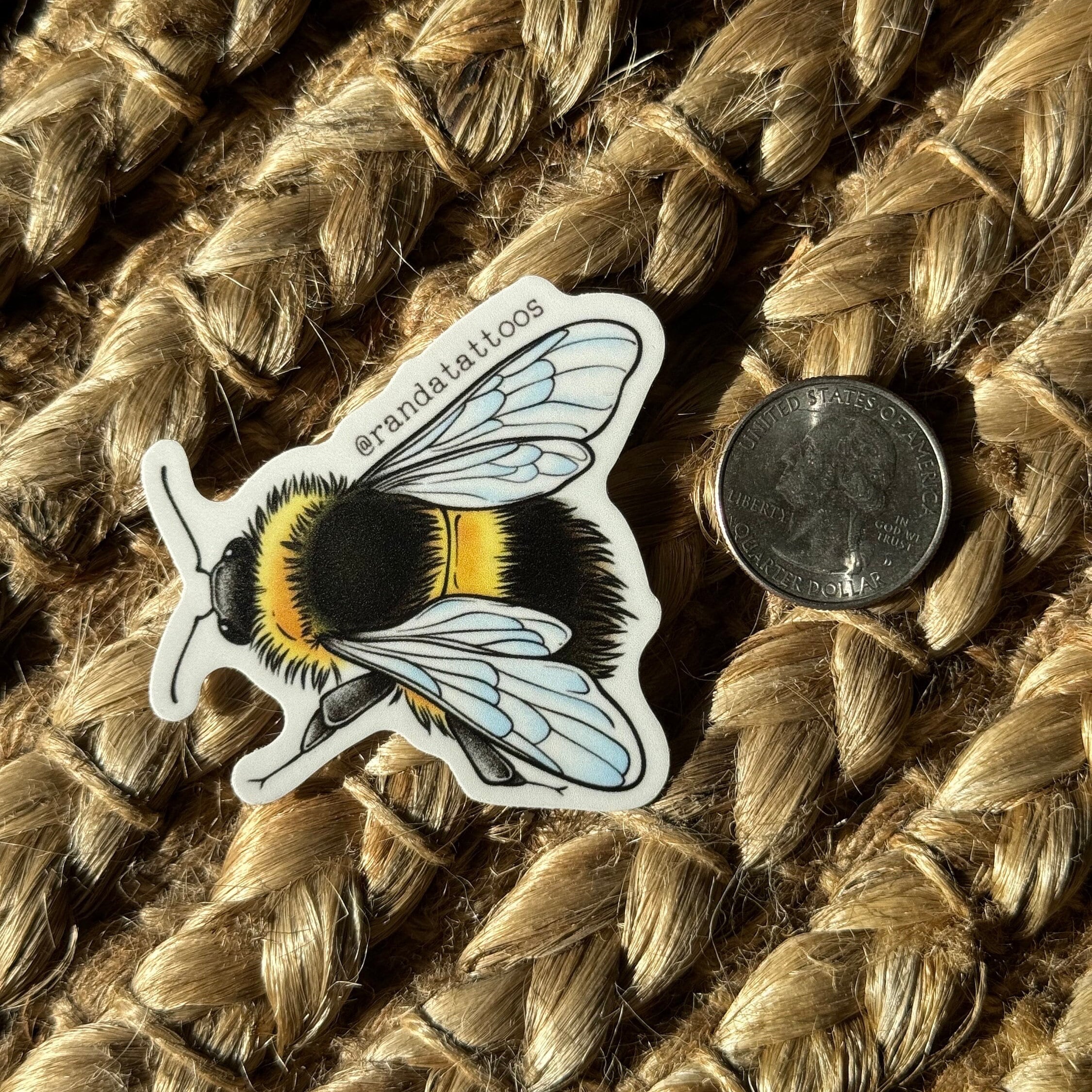 Bumble Bee Sticker - Etsy