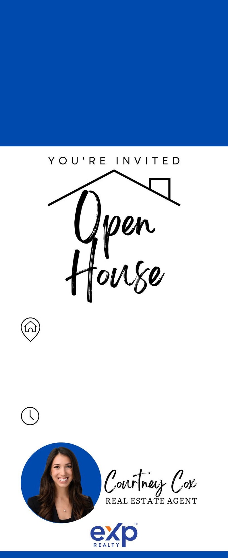 Open House Door Hanger for Real Estate Agent - Etsy