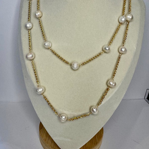 Double Strand Pearls - Etsy