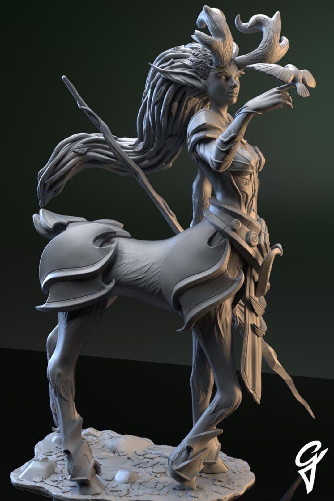NSFW SFW - Lunara Sfw Nsfw Stl Figure Statue Figure 3d Printer 3d Paint ...