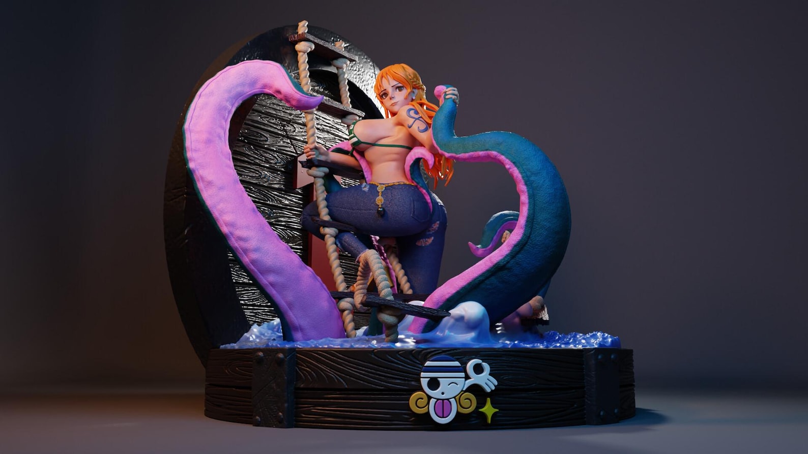 NSFW SFW - Nami Nsfw Stl Figure Statue Figure 3d Printer 3d Paint 3d Model Stl Files Digital ...