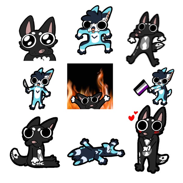 Furry Telegram Stickers - Etsy