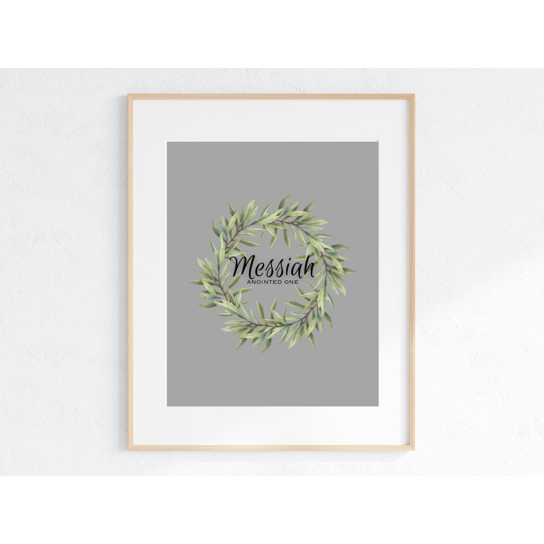 Messiah Digital Art Print Instant Download Christmas Art - Etsy