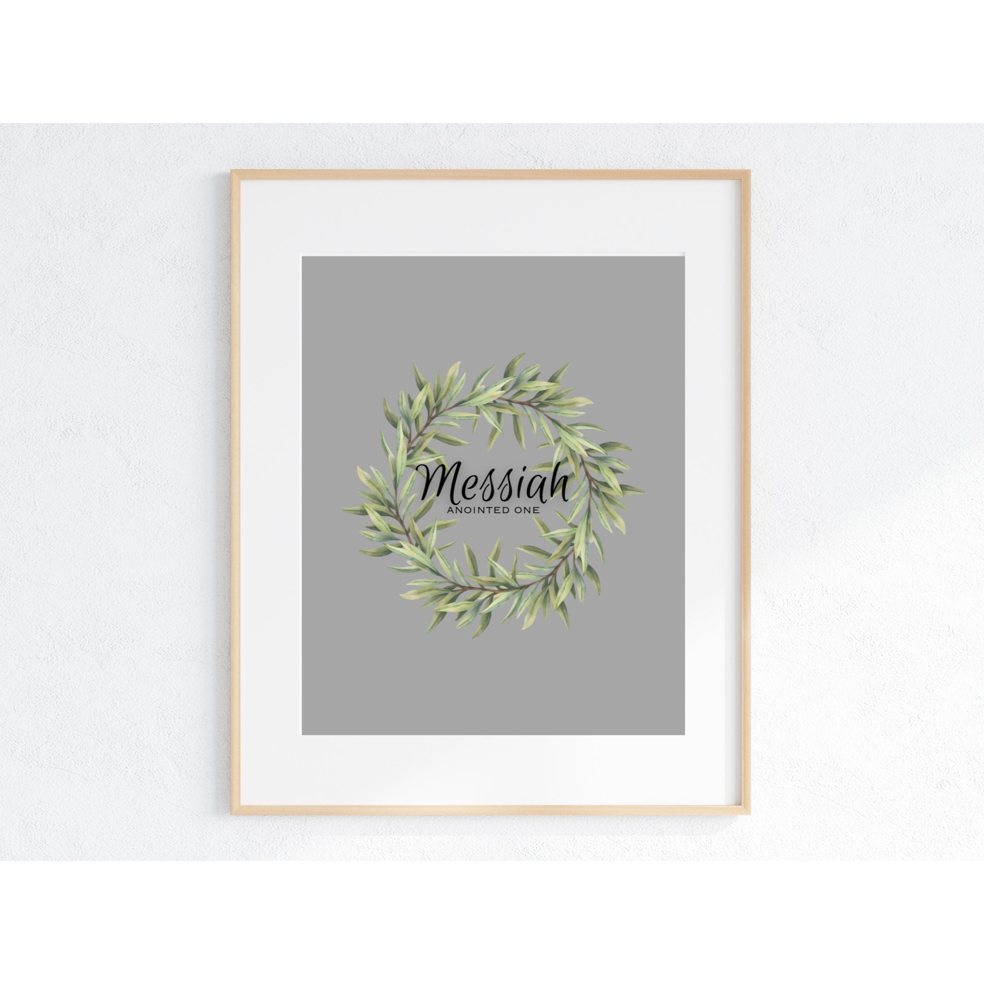 Messiah Digital Art Print Instant Download Christmas Art - Etsy