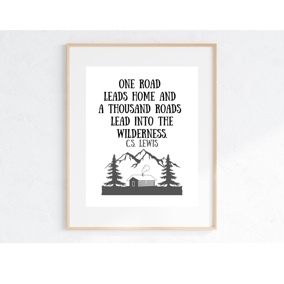 C.S. Lewis Wall Art Bookish Wall Art Instant Printable Book Quote - Etsy