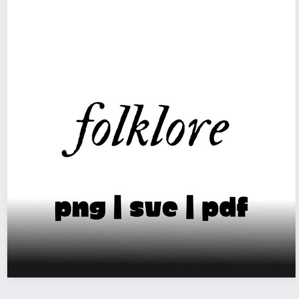 Folklore Font - Etsy