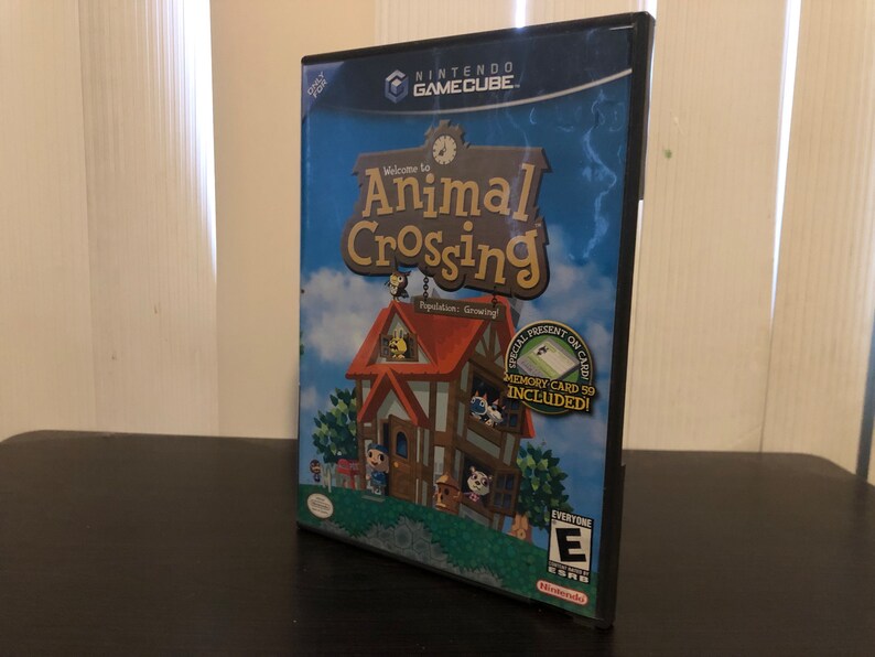 Animal Crossing nintendo Gamecube, 2002 Complete W/ Manual No Memory ...