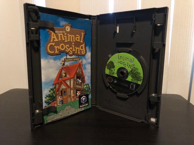 Animal Crossing nintendo Gamecube, 2002 Complete W/ Manual No Memory ...