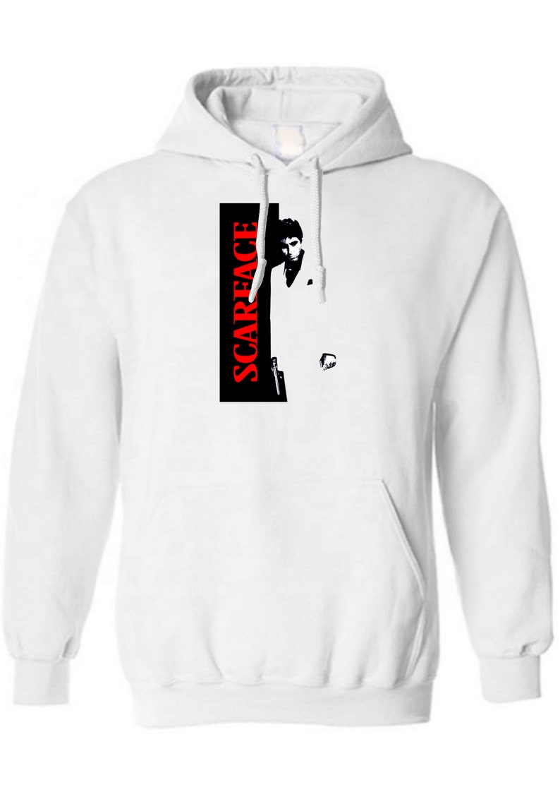 Scarface Tony Montana Al Pacino Hoodie Classic Movie Film Mens - Etsy