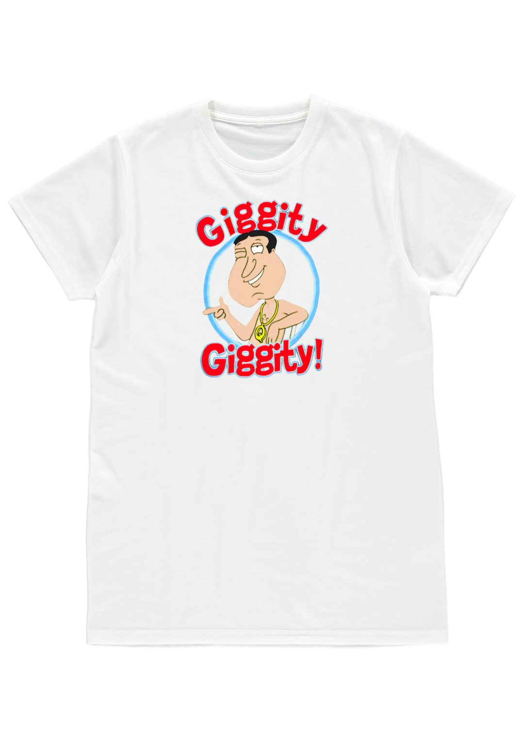 Funny Quagmire Giggity Giggity Family Guy T-shirt Cartoon Animation ...