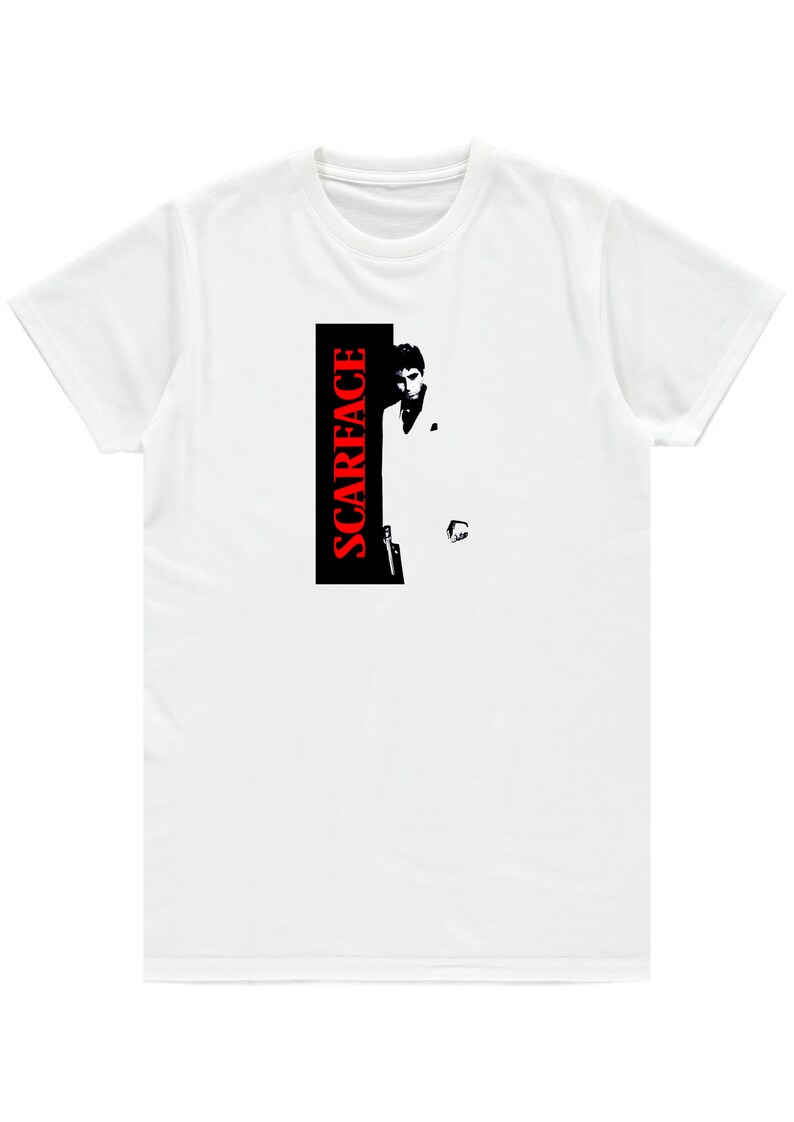 Scarface Tony Montana T-shirt Al Pacino Film Classic Movie Mens Womens ...