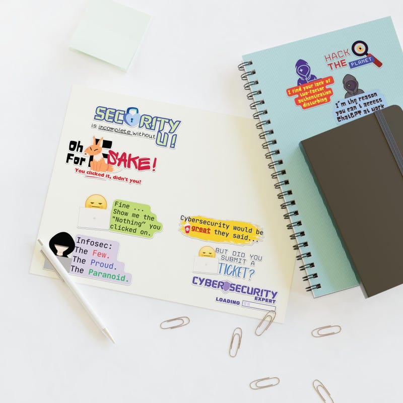 Cyber Security Sticker - Etsy