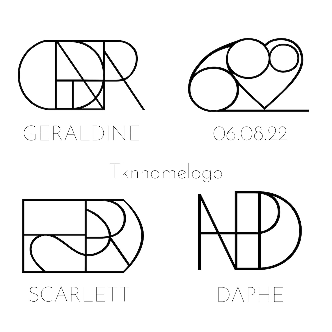 Name Logo, Custom Name Logo Design, Ready Logo, Personalized Name Logo ...