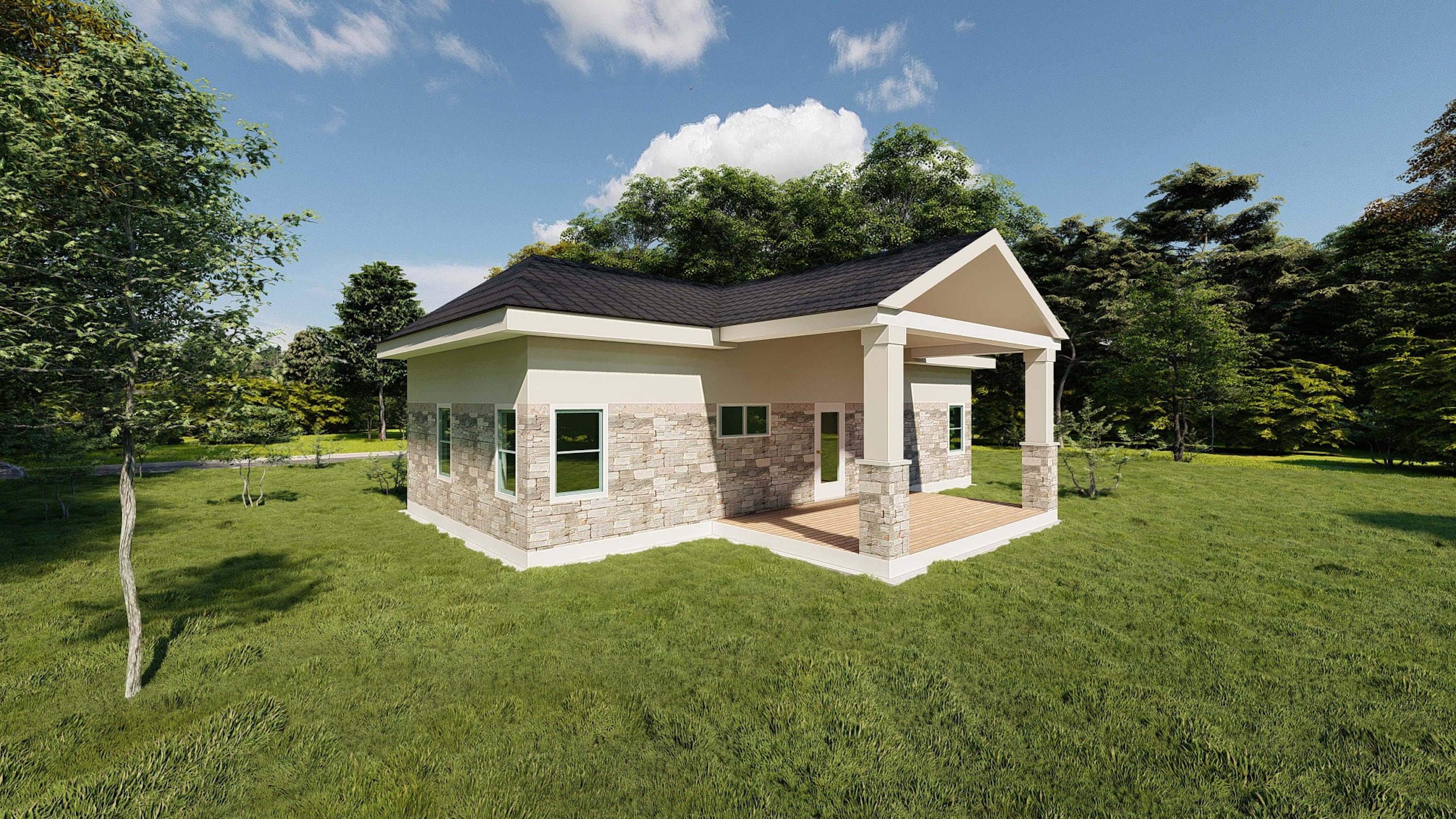 1000 SF 2BD 2BA HOUSE PLAN - Etsy