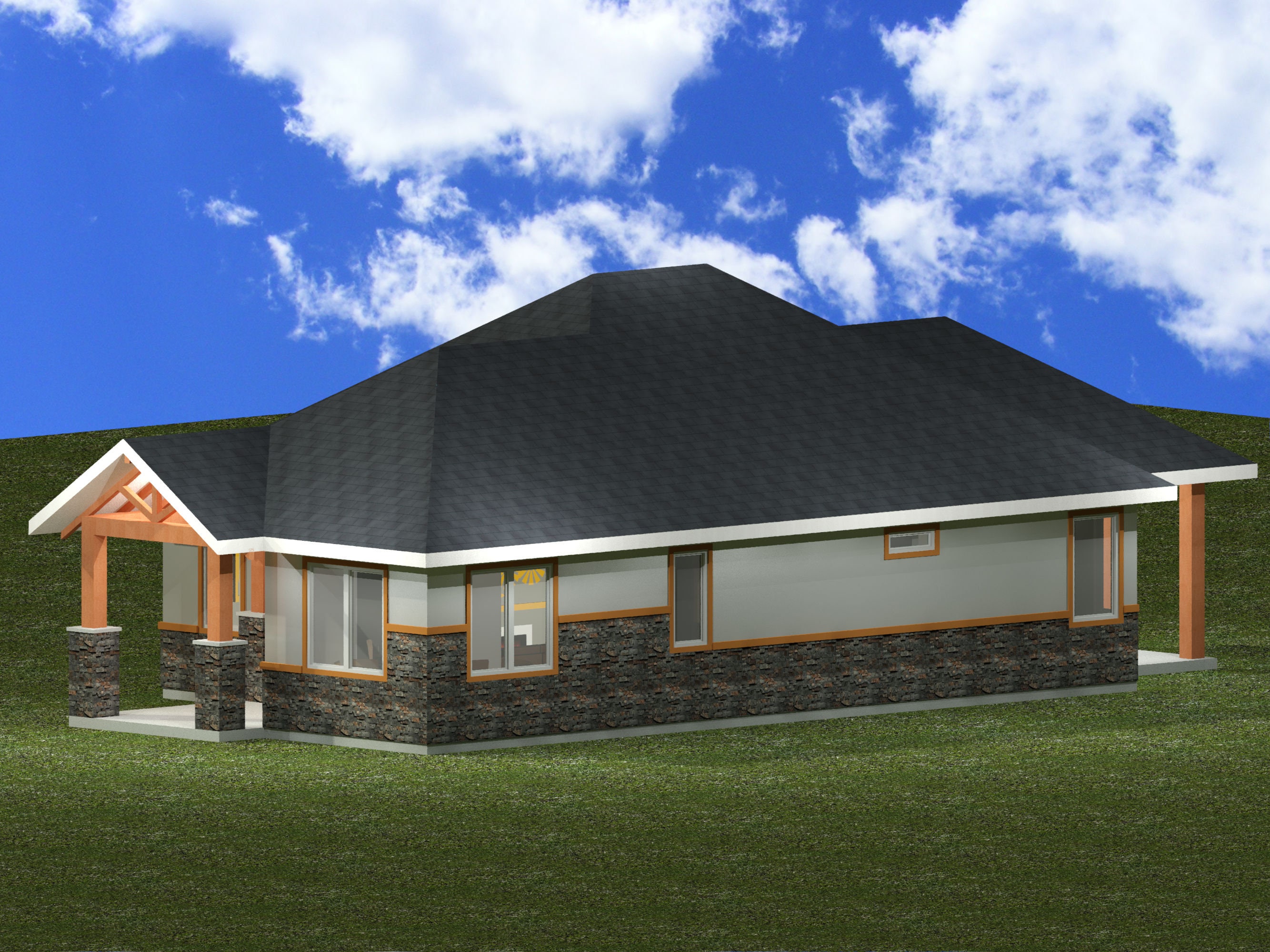1200 SF 2BD 2BA HOUSE PLAN - Etsy