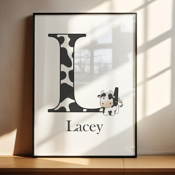 Custom Cow Print - Etsy