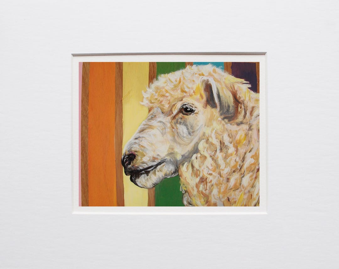 Sheep Painting Print, Sheep Print, Sheep Wall Art, Sheep Home Decor ...