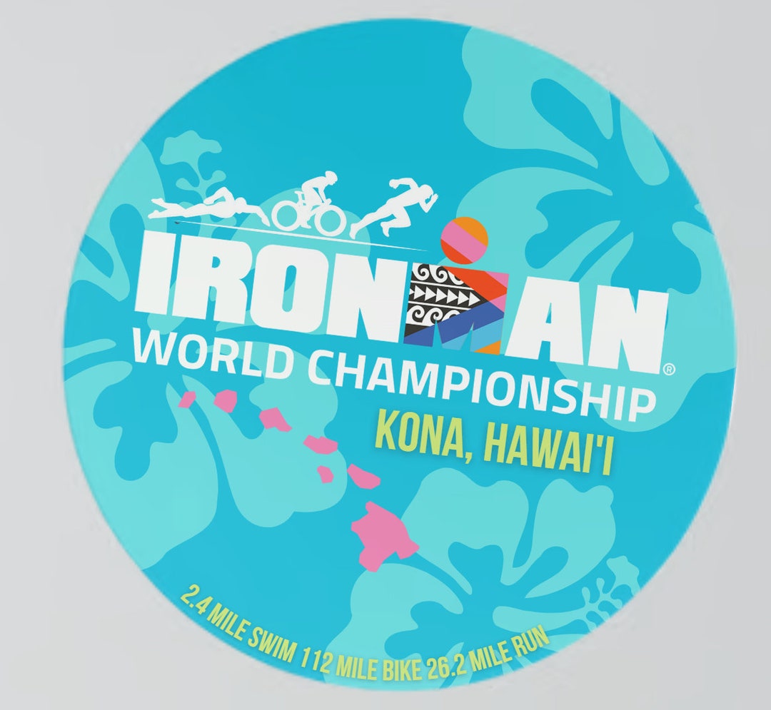Ironman World Championship Sticker - Etsy